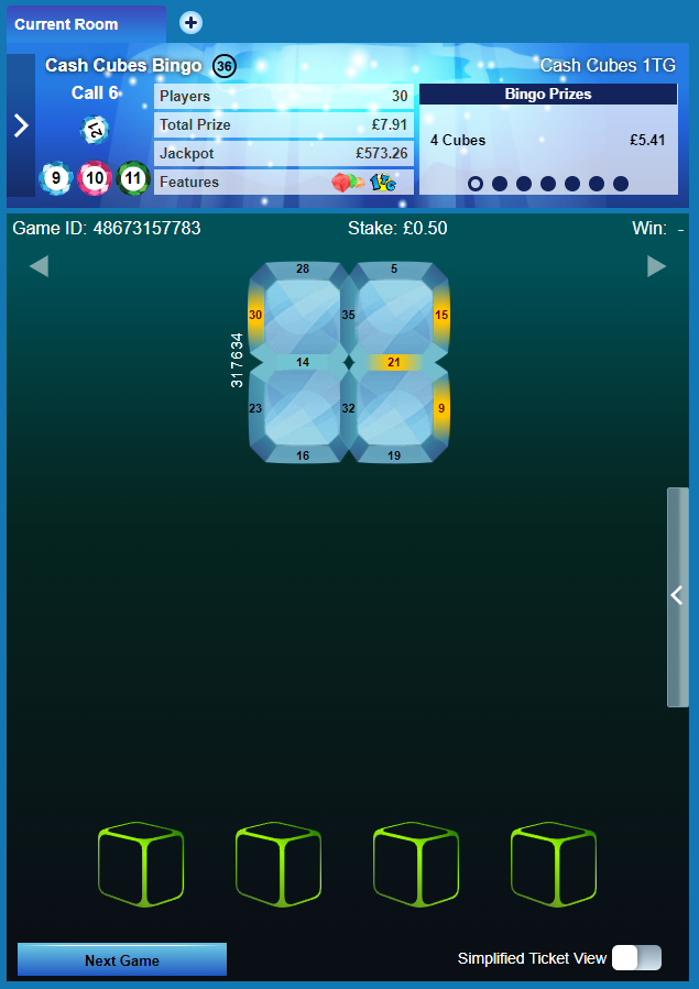 Cash Cubes Bingo | What You Need To Know